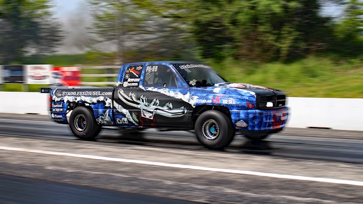 The World’s Fastest Pro Street Diesel Truck | DrivingLine