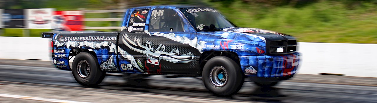 The World’s Fastest Pro Street Diesel Truck | DrivingLine