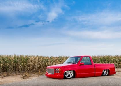Second Chance: LS-Swapped and Bagged OBS Chevy Pickup Truck | DrivingLine