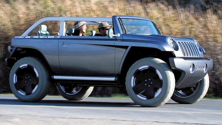 Jeep Prototype Vehicles