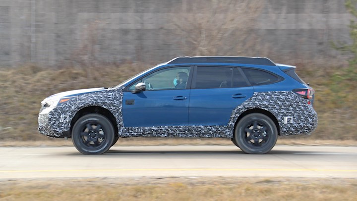 Spy Photos: 2022 Subaru Outback Wilderness | DrivingLine