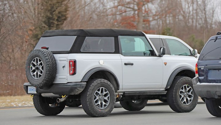 Spy Photos: New Bronco 2-Door Soft Top Fastback | DrivingLine