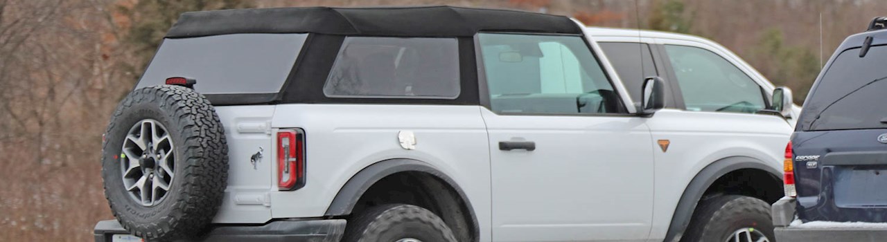 Spy Photos: New Bronco 2-Door Soft Top Fastback | DrivingLine