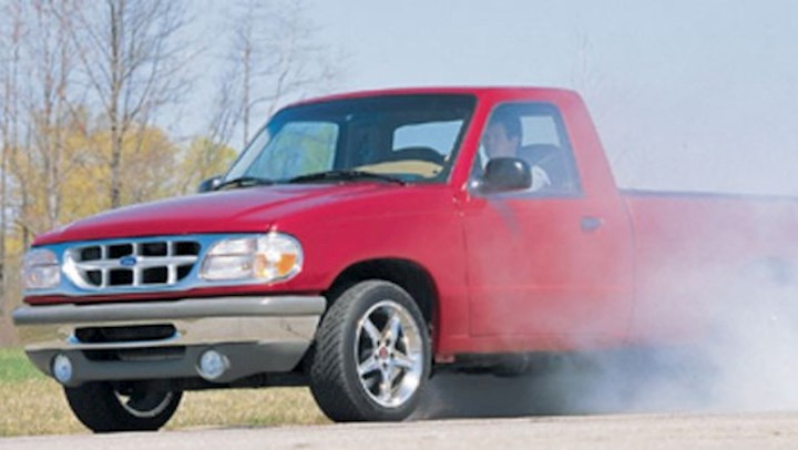 The Ford Ranger SVT V8 and Ranger SVT Lightning Bolt Are Muscle Trucks ...