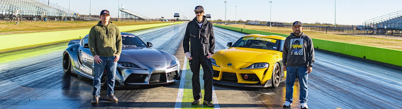 Driver Battles, Drag Edition: 2020 Supra Supremacy Face-Off | DrivingLine