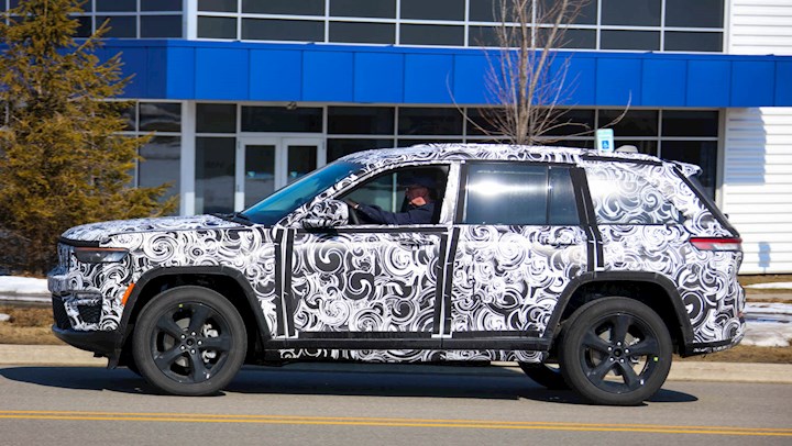 2022 Jeep Wrangler Spy