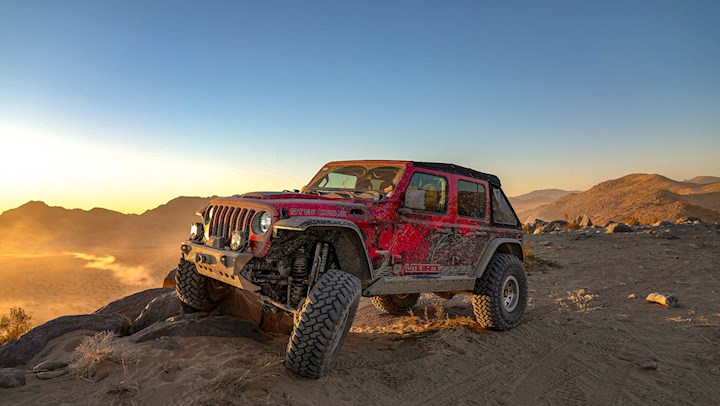 Step Child: Lite Brite's Hemi V8 Powered Jeep JL | DrivingLine