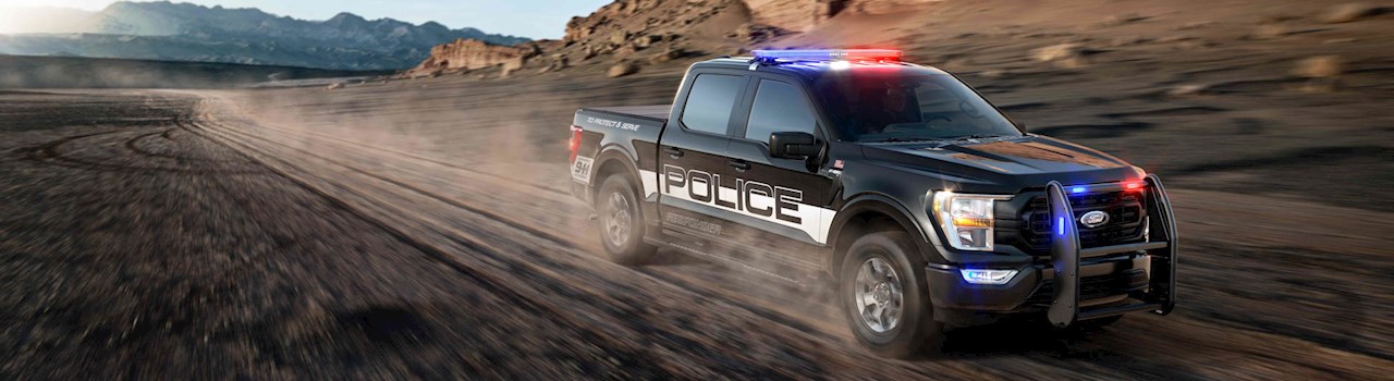 400hp 2021 Ford F-150 Police Responder Pickup Truck | DrivingLine