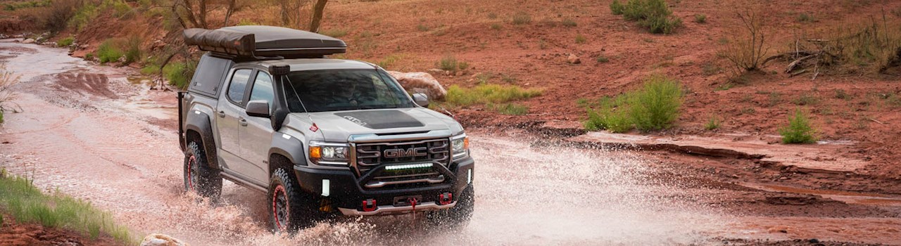 GMC Canyon AT4 OVRLANDX Off-Road Concept Unveiled | DrivingLine