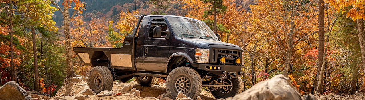 V4 2.0: An Anything but Typical Ford E-350 Van Evolution | DrivingLine