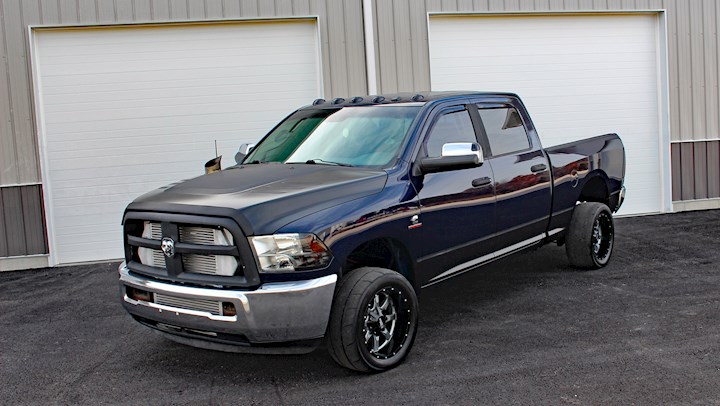 Custom 2014 RAM 2500 Truck: 1,400HP Track Terror | DrivingLine