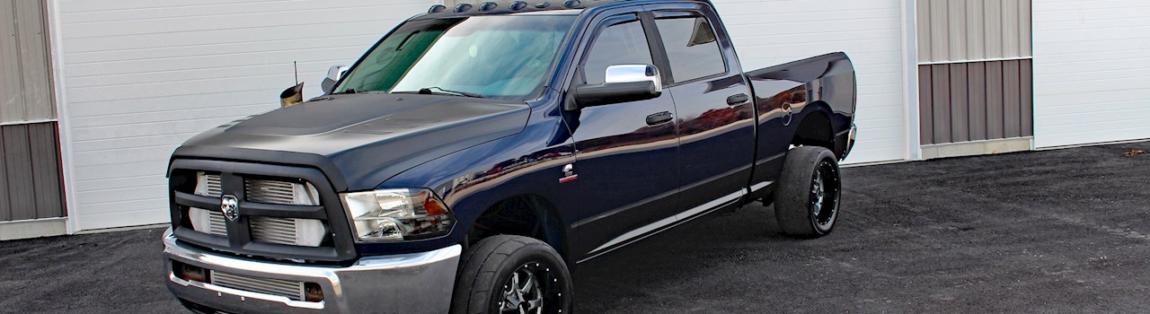 Custom 2014 RAM 2500 Truck: 1,400HP Track Terror | DrivingLine