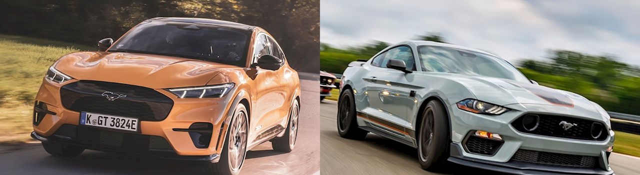 V8 vs Electric? Is the Mustang Mach-E GT or Mustang Mach 1 the Better ...