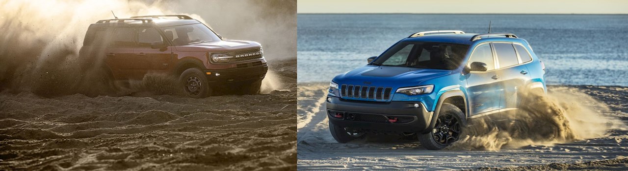 Ford Bronco Sport Badlands vs. Jeep Cherokee Trailhawk: Which Compact ...