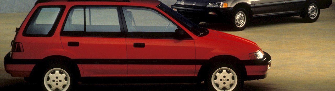Wagovan Legend: Honda's Funky & Cool 4x4 Civic Wagon Paved the Way for ...