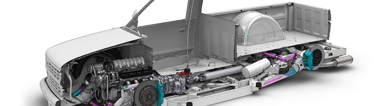 The Low Pro Pre-Slammed OBS Chevy Truck Chassis Is The Next Big Thing ...