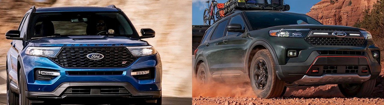 Street Performance or Off-Road Fun? Ford Explorer Timberline vs Ford ...
