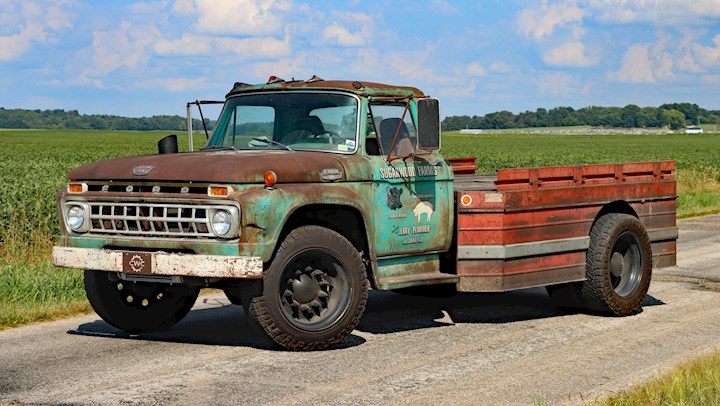 A Rare Rat-Rod: 1965 Ford F-600 with a 5.9L Cummins Swap | DrivingLine
