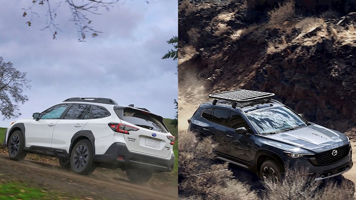 Wagon, SUV or a Little of Both? Mazda CX-50 vs Subaru Outback | DrivingLine
