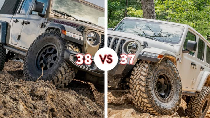 37-Inch vs 38-Inch-Tall Nitto Trail Grapplers | DrivingLine