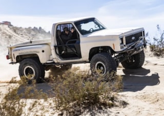 A Chevy Square Body Stepside Truck Built for the Rocks | DrivingLine