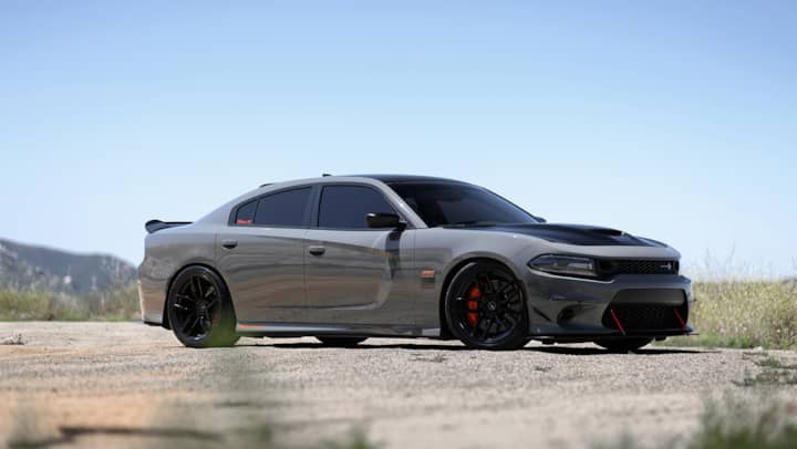 Modern Muscle with Room for the Kids: Mom's Hot-Rodded Charger Scat ...