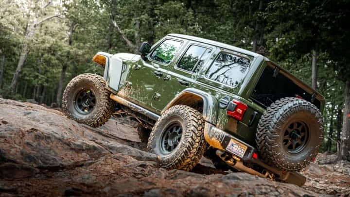 The Lowest Lift and 38’s On A Jeep Wrangler Rubicon | DrivingLine