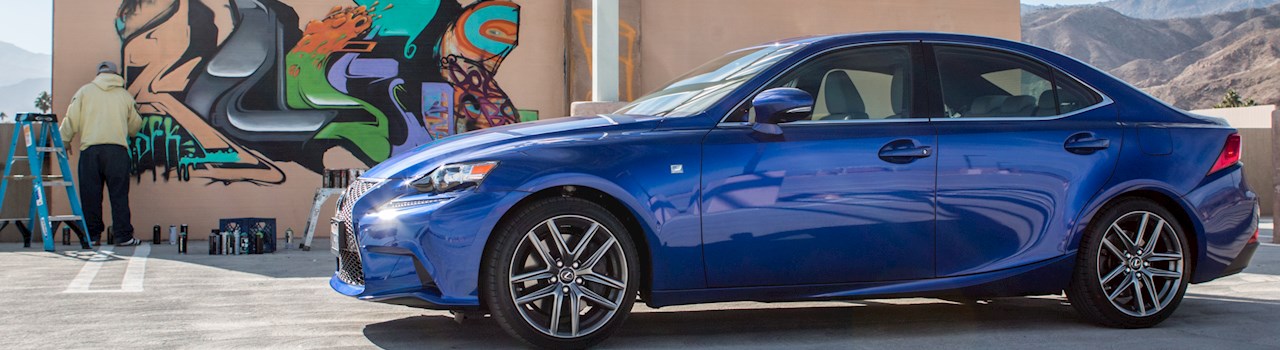 Street Car Meets Street Art: Lexus IS 350 F Sport | DrivingLine