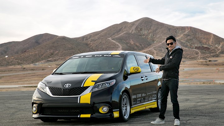 Dai Yoshihara Test Drives the Toyota Sienna R-Tuned Concept | DrivingLine