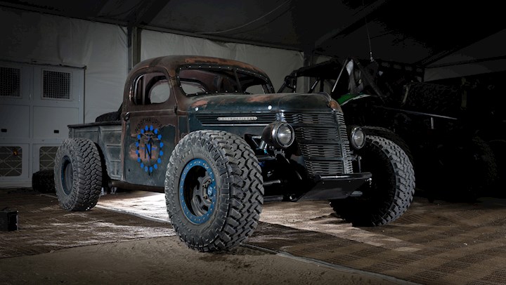 Lifted Rat Rod Truck