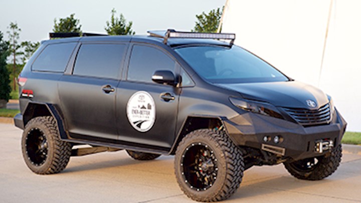 The Most Sinister Toyota Sienna On The Block | DrivingLine
