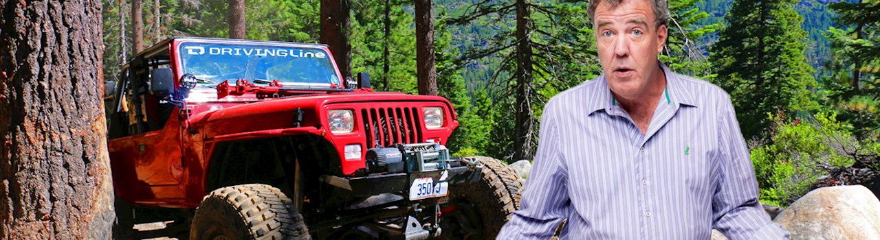 Jeremy Clarkson Drives The Rubicon Trail | DrivingLine