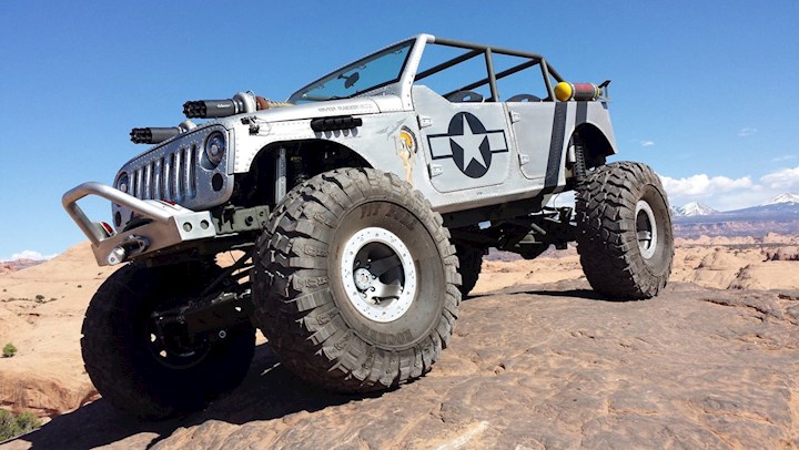Awesome WW2-Inspired Jeep Wrangler Unlimited on eBay | DrivingLine