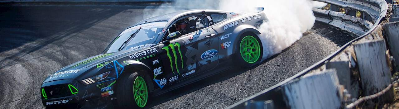 2016 Formula Drift Wall Speedway Top 32 Play-by-Play | DrivingLine