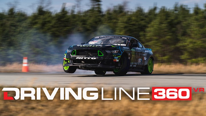 Drifting Abroad With Vaughn Gittin Jr. [360 Virtual Reality] | DrivingLine
