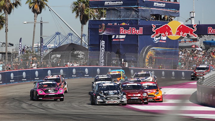 2016 Red Bull Global Rallycross Finale: Battle at the Port of Los ...