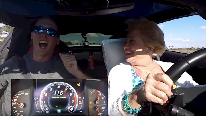 Let Granny Drive the 'Vette | DrivingLine
