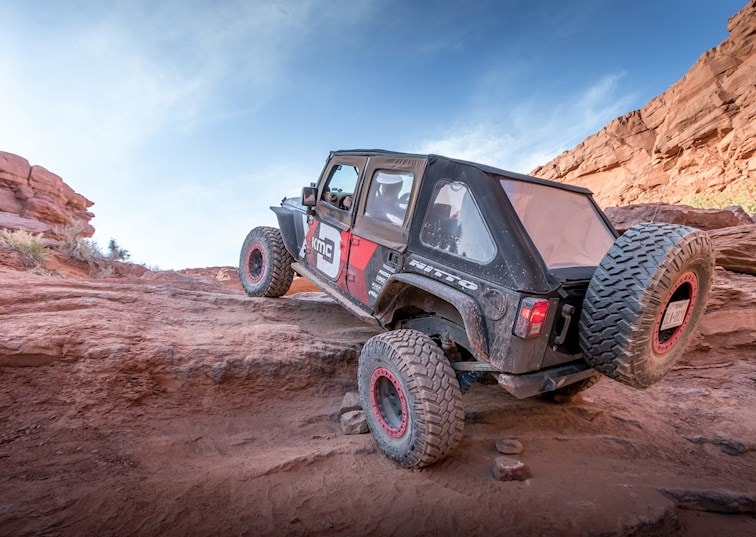 A JK With Animal Instincts: KMC’s Black Badger | DrivingLine