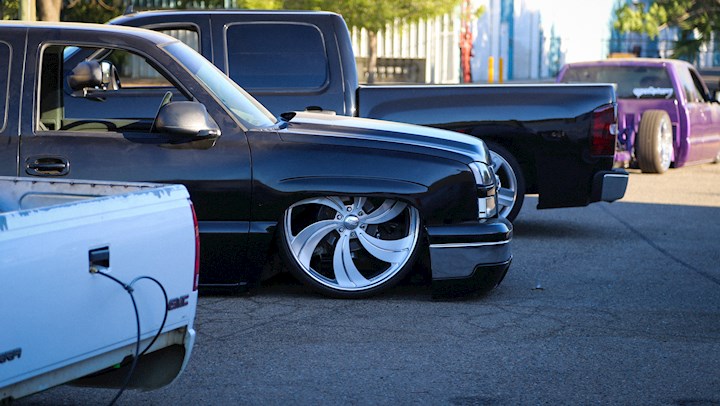 The Science of Slammed With Stone Custom Fab | DrivingLine