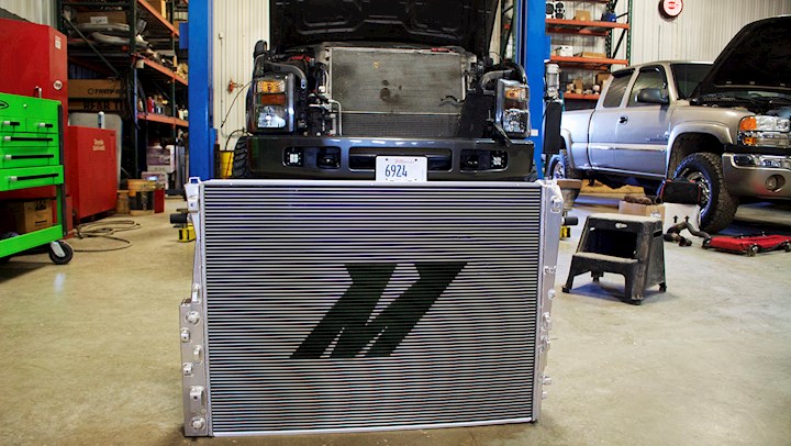 Product Spotlight: Mishimoto’s 6.4L Power Stroke Radiator | DrivingLine