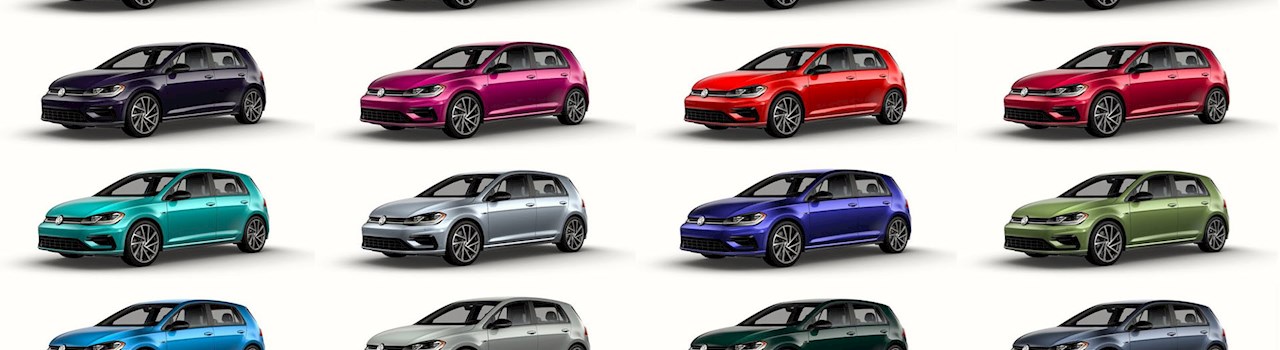 VW Brings the Rainbow With 40 Color Choices for the 2019 Golf R ...