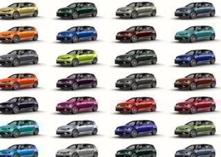 VW Brings the Rainbow With 40 Color Choices for the 2019 Golf R ...