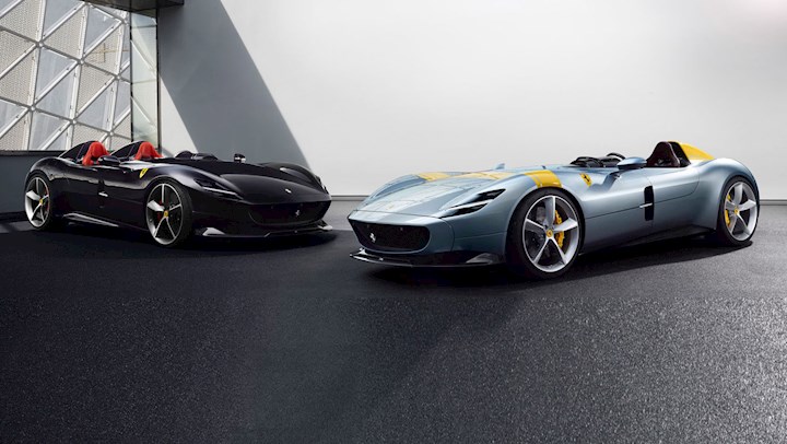No Windshield Needed: Ferrari Debuts 809HP Open-Top Monza SP1 & SP2 ...