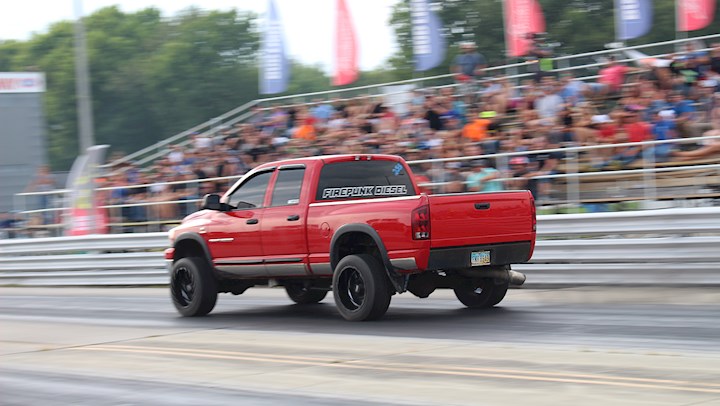 The 650HP Daily Drivable Diesel Drag Truck | DrivingLine