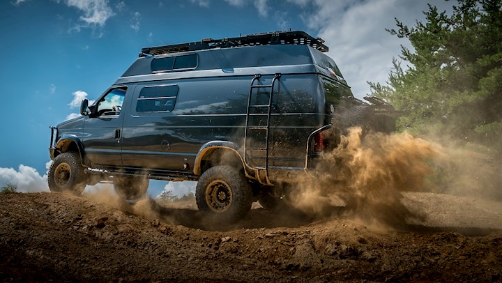 Alpha Van: The Ultimate Overland Ford E-350 4x4 [Video] | DrivingLine