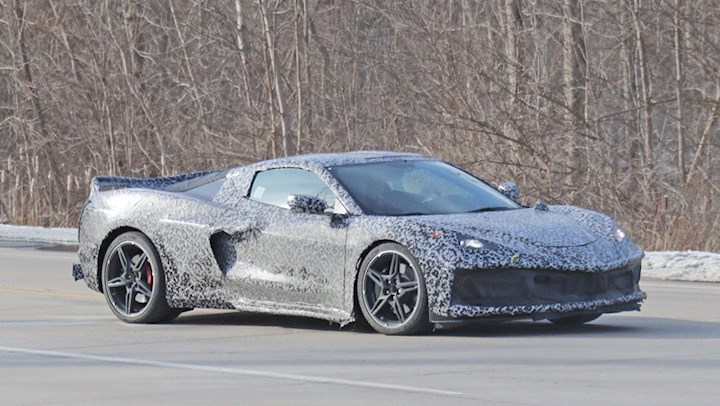 2020 Mid-Engine Corvette Spy Photos | DrivingLine