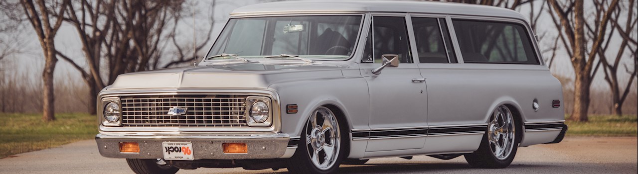 Chevy Runs Deep: Jerry's 1971 Bagged Suburban | DrivingLine