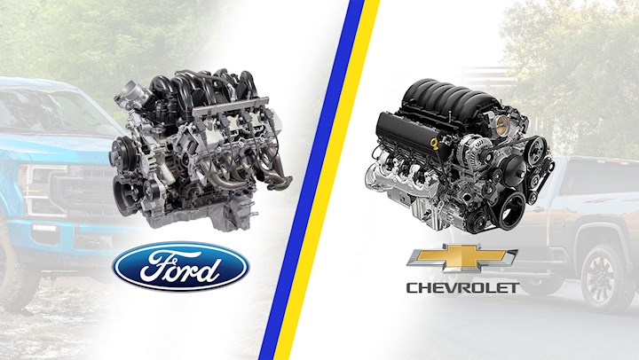 2020 Gasser Wars: Ford 7.3L vs GM 6.6L | DrivingLine