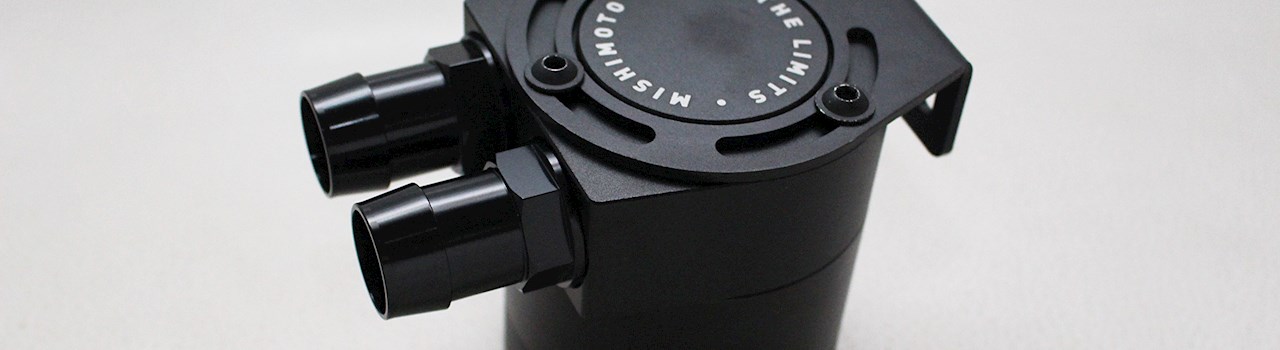 Mishimoto Universal High-Flow Catch Can | DrivingLine