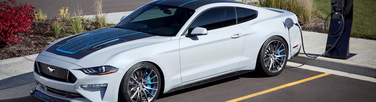 Ford Mustang EV: SEMA 2019 | DrivingLine